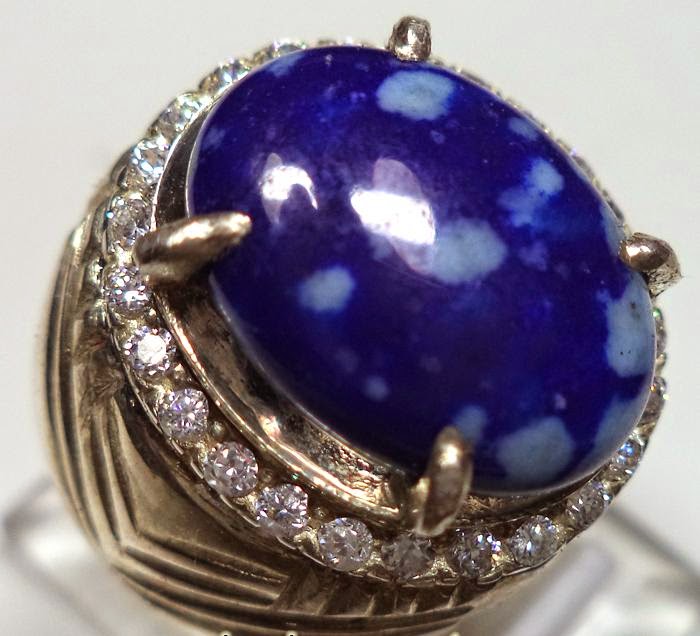 Batu Lapis Lazuli - Mikro Kristal dari Mineral Lazurite | Koleksi Batu ...