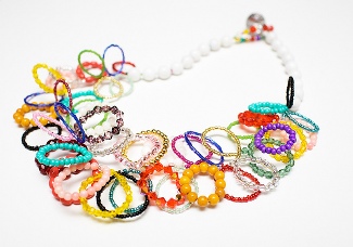 Designing Necklaces Using Multiple Hoops or Loops / The Beading Gem