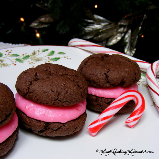 Homemade Peppermint "Oreos"