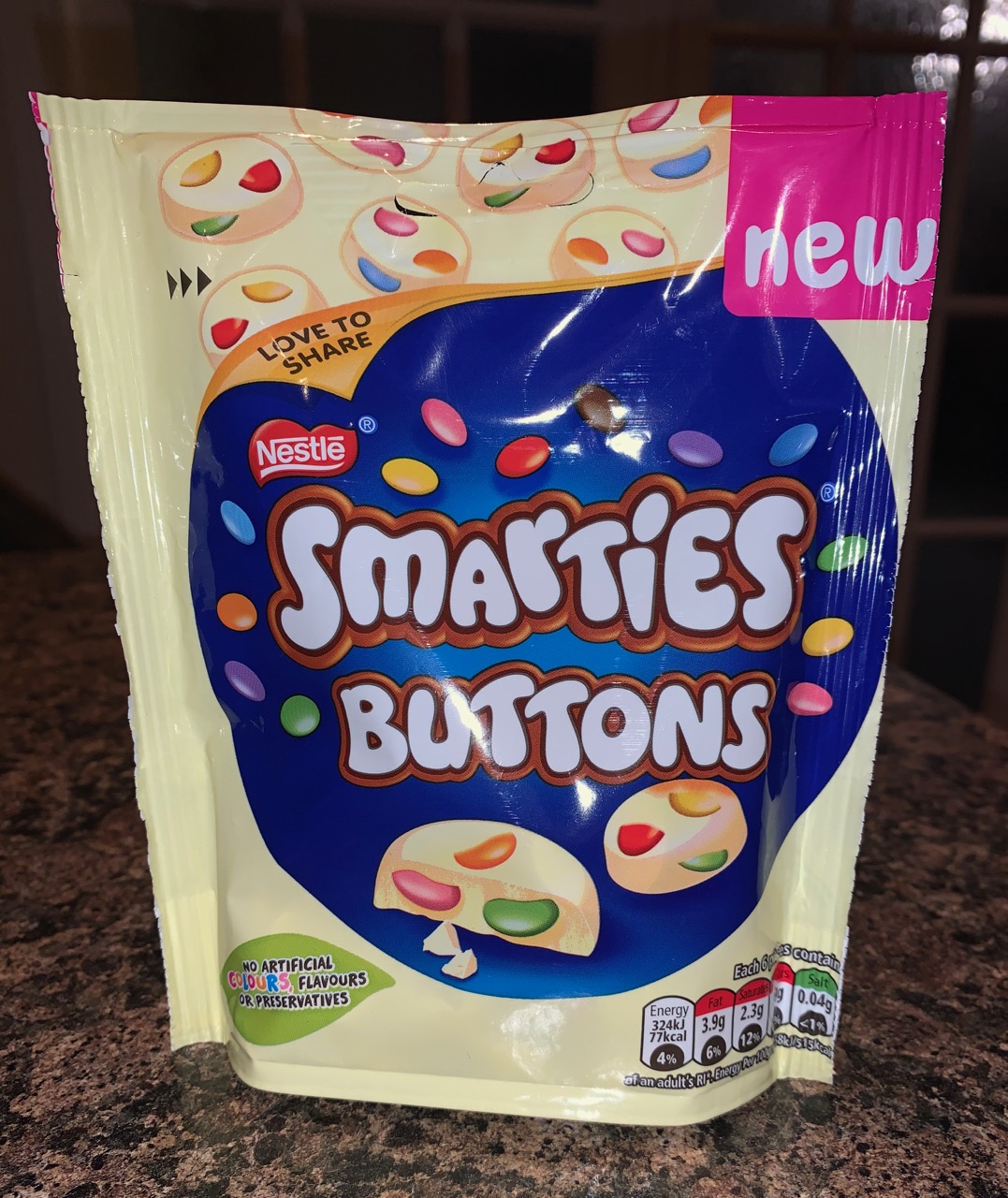 FOODSTUFF FINDS: Smarties Buttons (Sainsbury's) By @SpectreUK