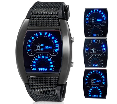 Ombia: Reloj Led deportivo tipo tablero de Carro $ 30.000