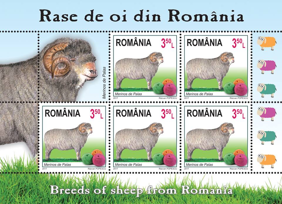 Ştiinţă pentru toţi: Timbrul românesc: Rase de oi din România ilustrate ...