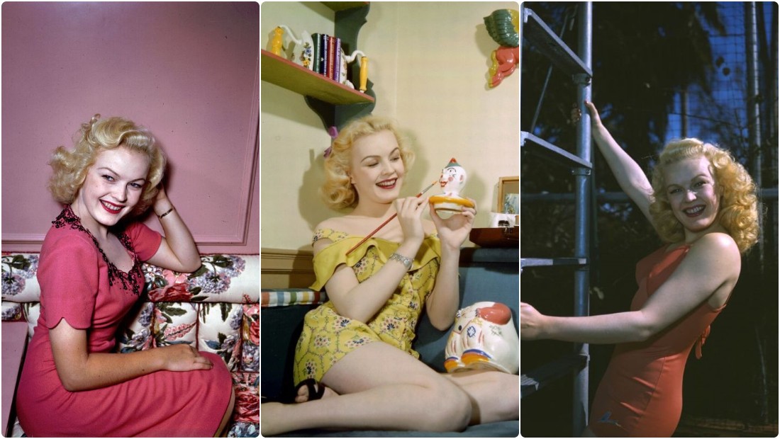 30 Glamorous Color Photos of June Haver in the 1940s and ’50s ~ Vintage ...