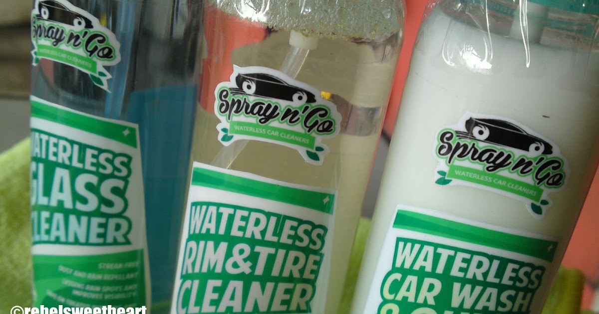 The Rebel Sweetheart.: Spotlight | Spray n' Go Waterless Car Cleaners.