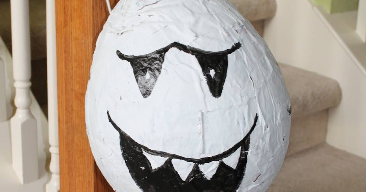 Doily Designs: Easy Boo & Chain Chomp Piñatas