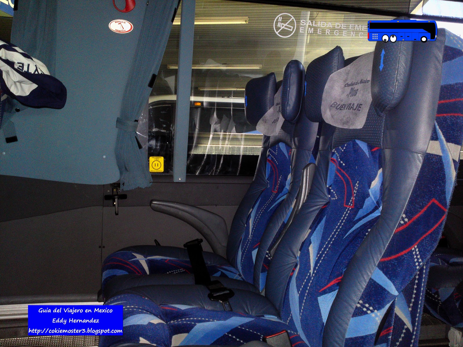 Trasladandose en Omnibus de Mexico Plus