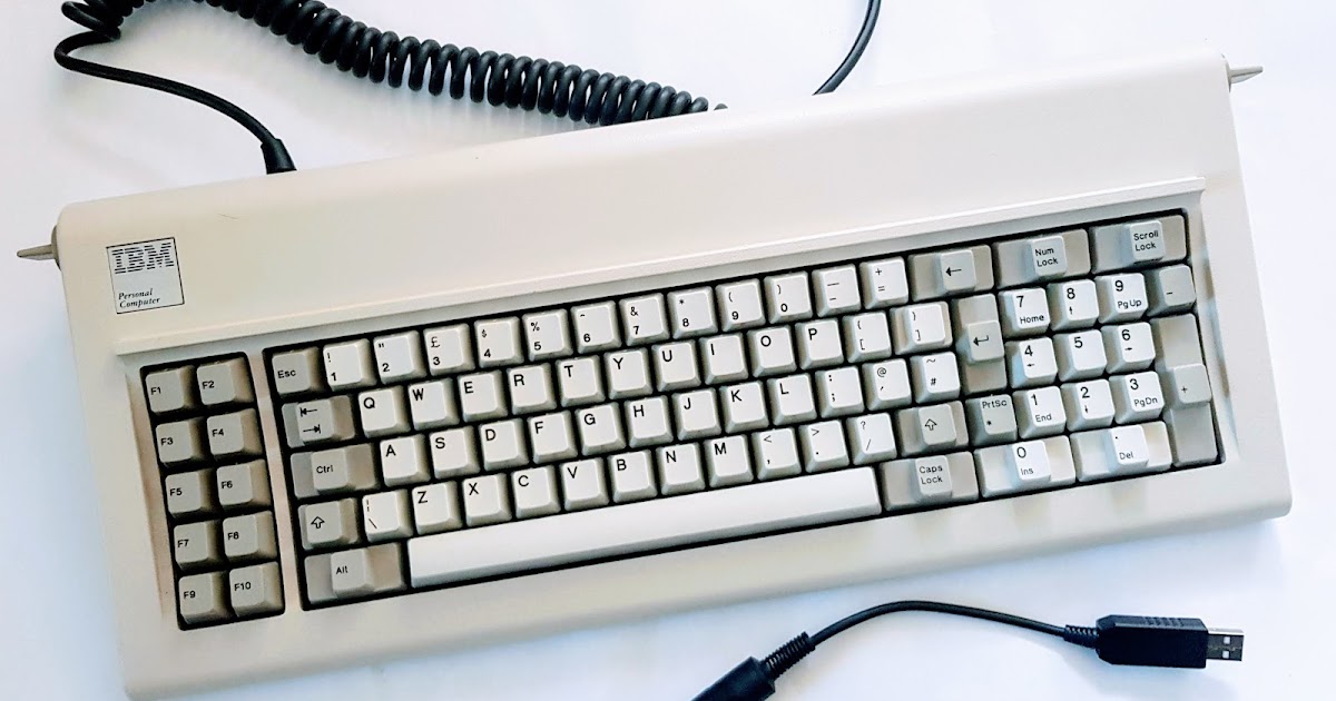 ZX81 Keyboard Adventure: UK IBM Model-F XT Keyboard in LINUX