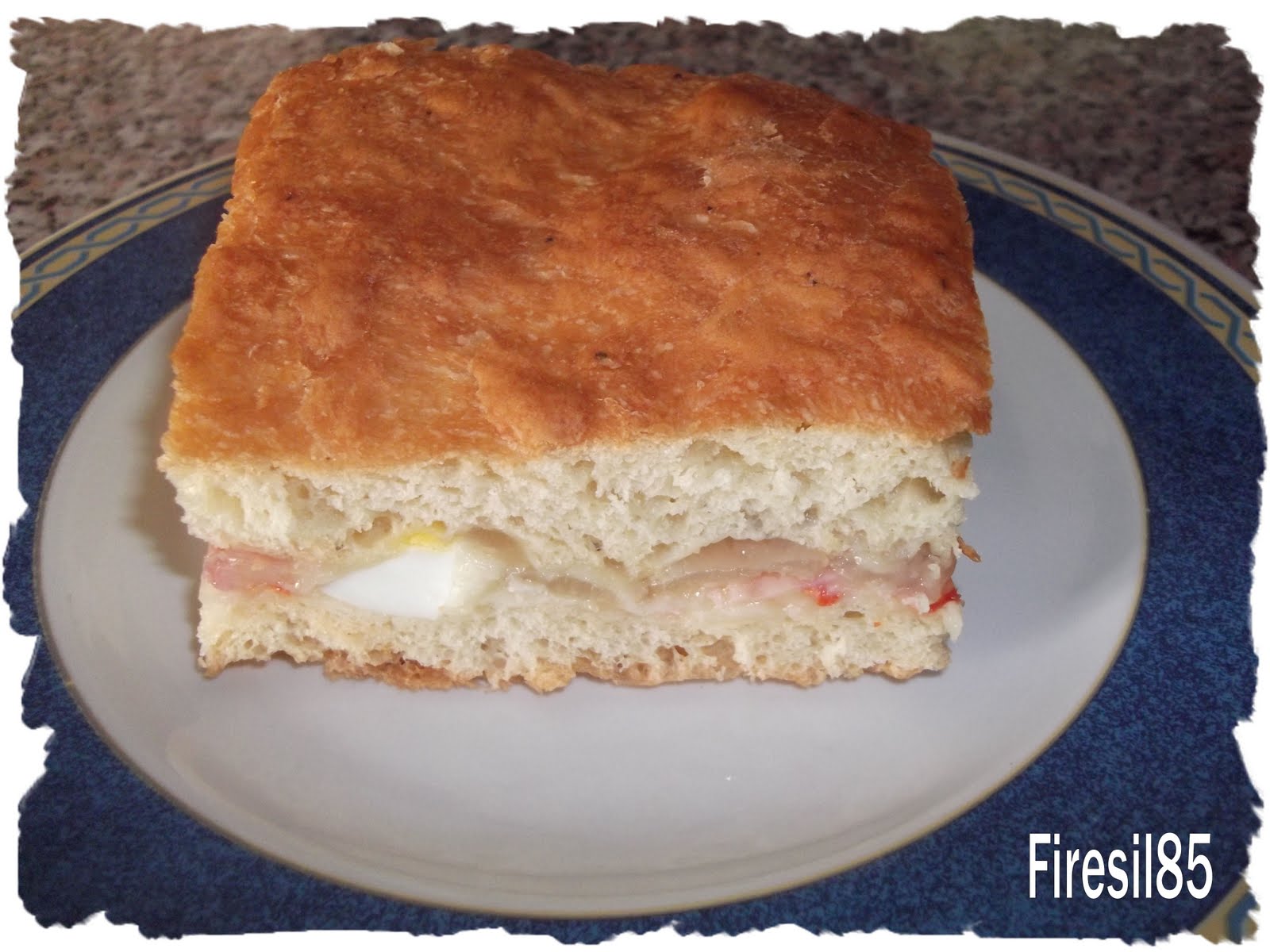 Golosona: Guastella (Focaccia ripiena calabrese)