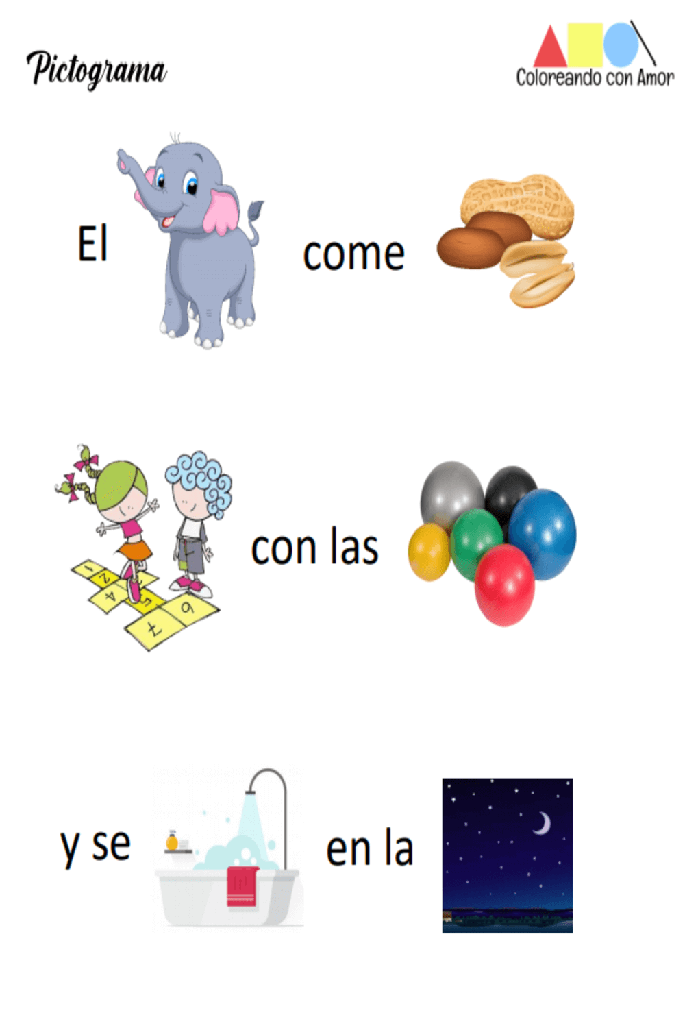 Cuentos con Pictogramas para Inicial | Mundo de Rukkia