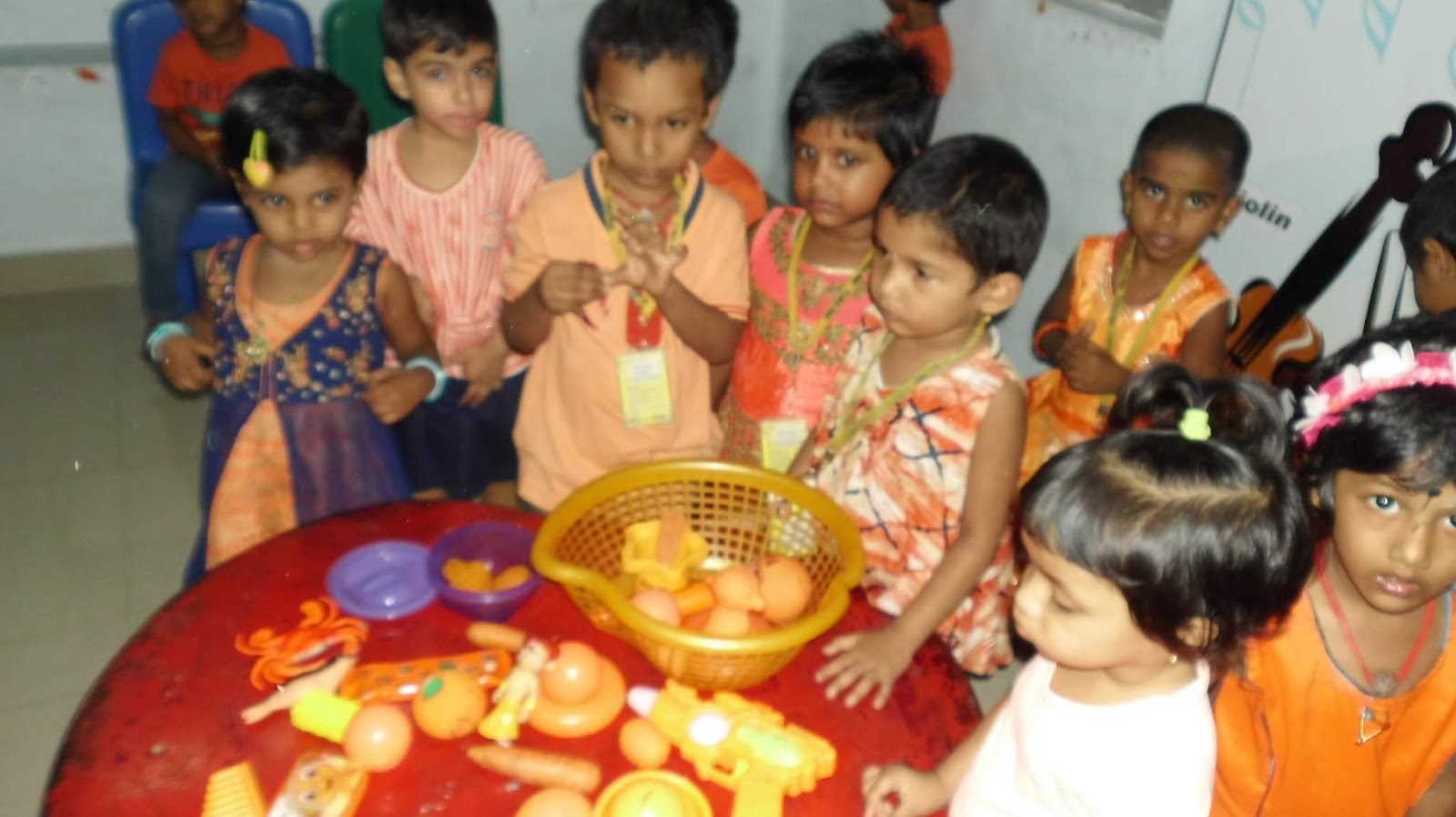 ORANGE COLOUR DAY CELEBRATION - PLAY GROUP & NURSERY | T.I.M.E KIDS PRE ...