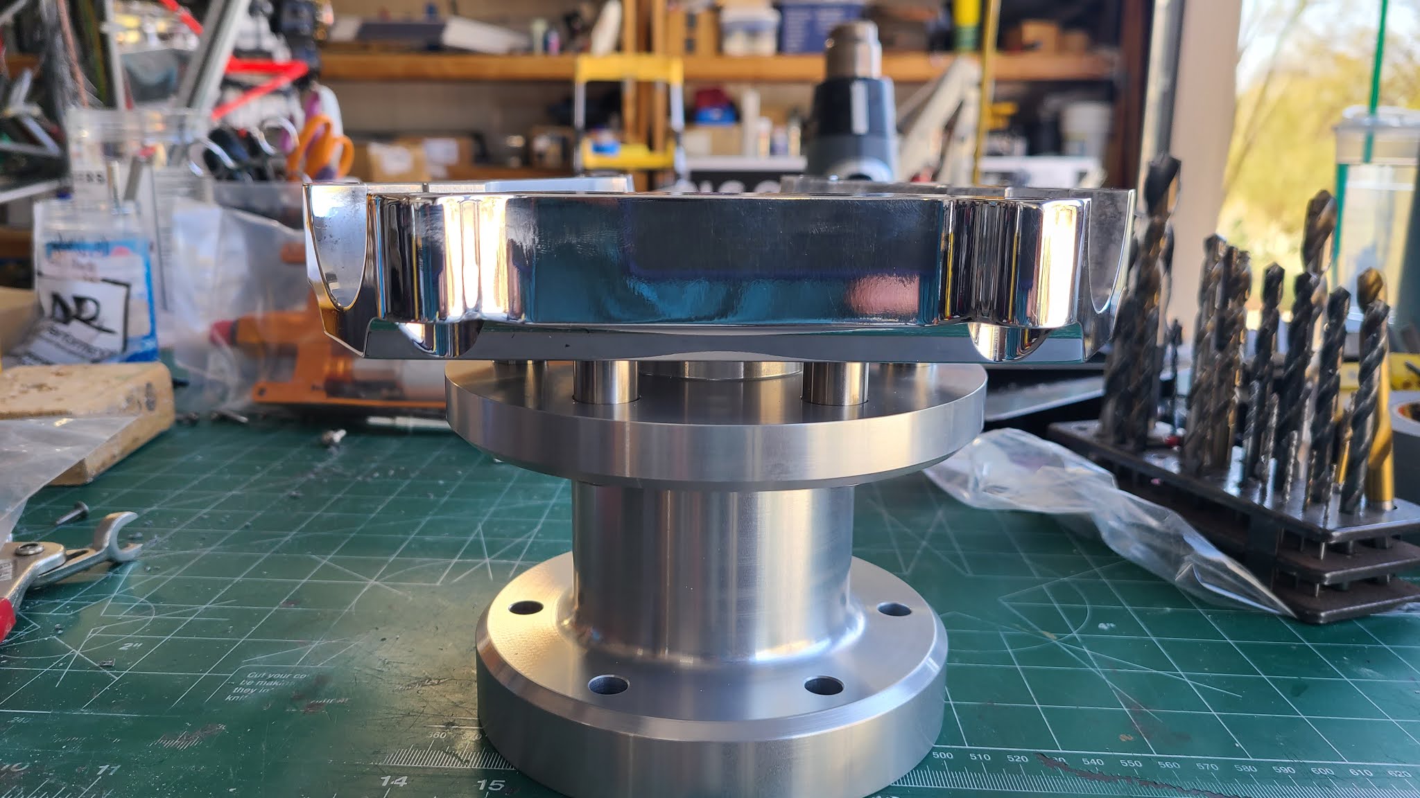 Just Another SuperSTOL Build Log: Engine Parts - Oil Tank, Prop Spacer/Hub