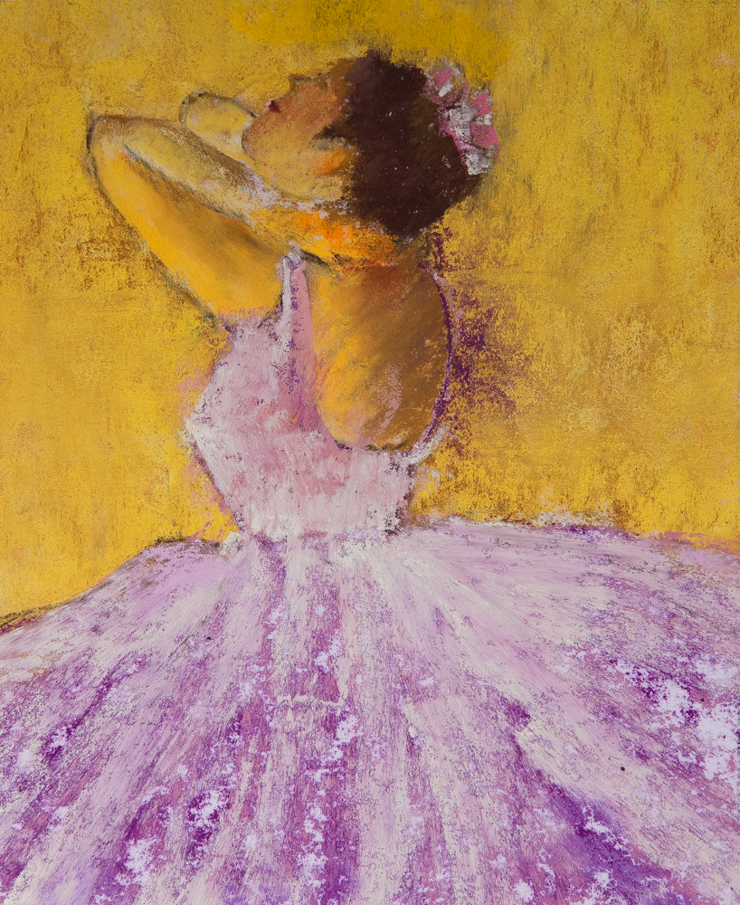 Artistic Renderings By David Patterson: "The Ballet Dancer" Soft Pastel ...