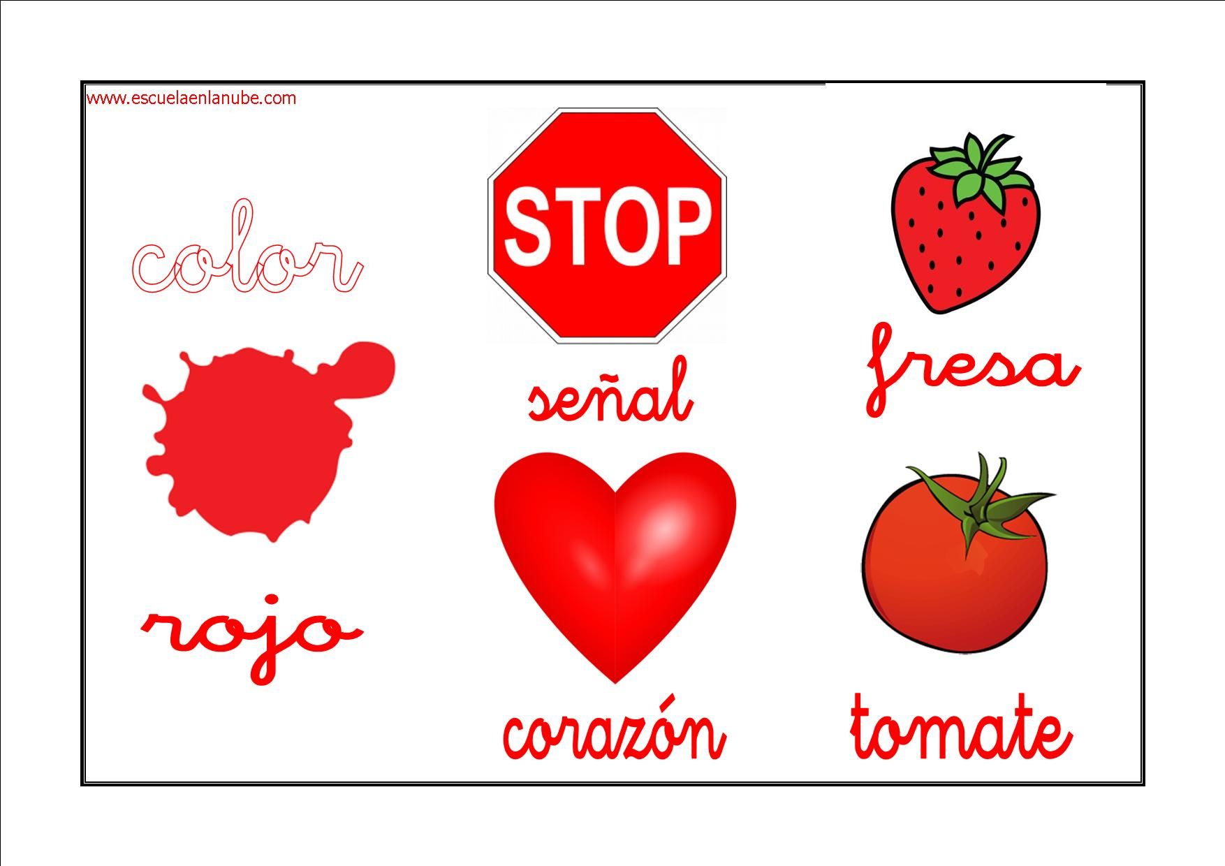 CONCEPTO COLOR ROJO - SEMANA SEIS