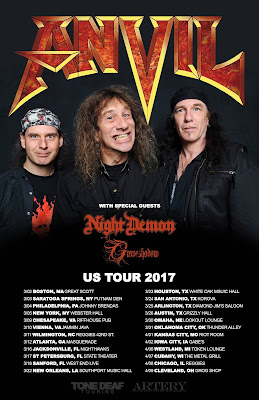 ANVIL Announces 2017 US Tour, Support To Come From Night Demon and ...
