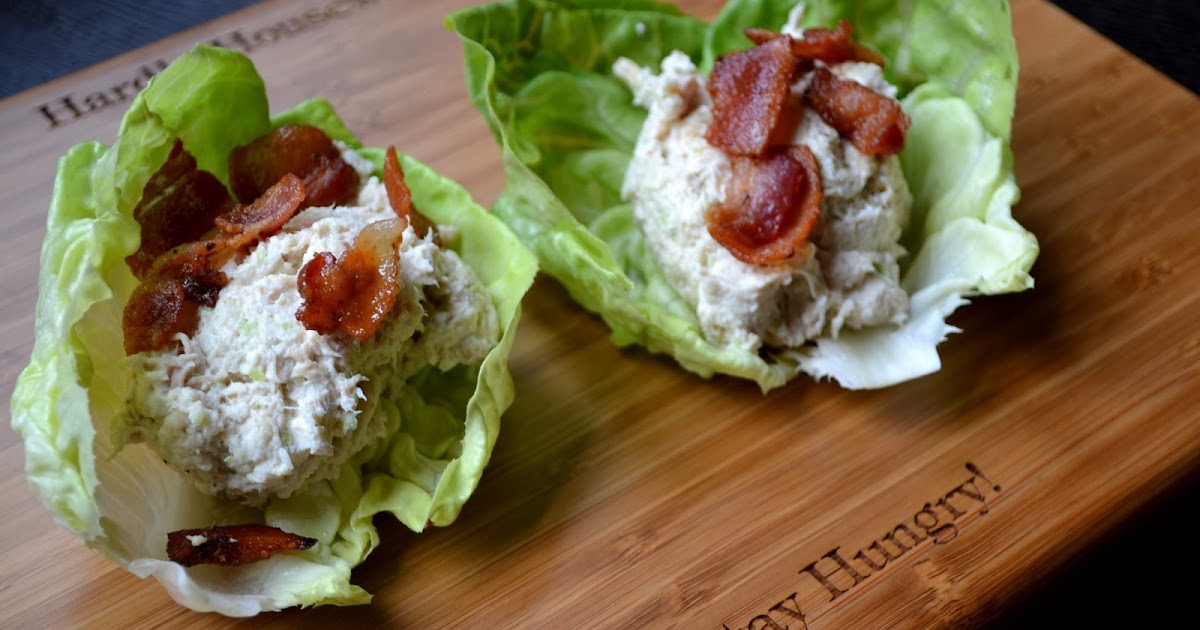 Hardly Housewives: Chicken Salad and Bacon Lettuce Wraps