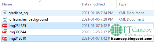 How to add an image to the "drawable" folder in Android Studio