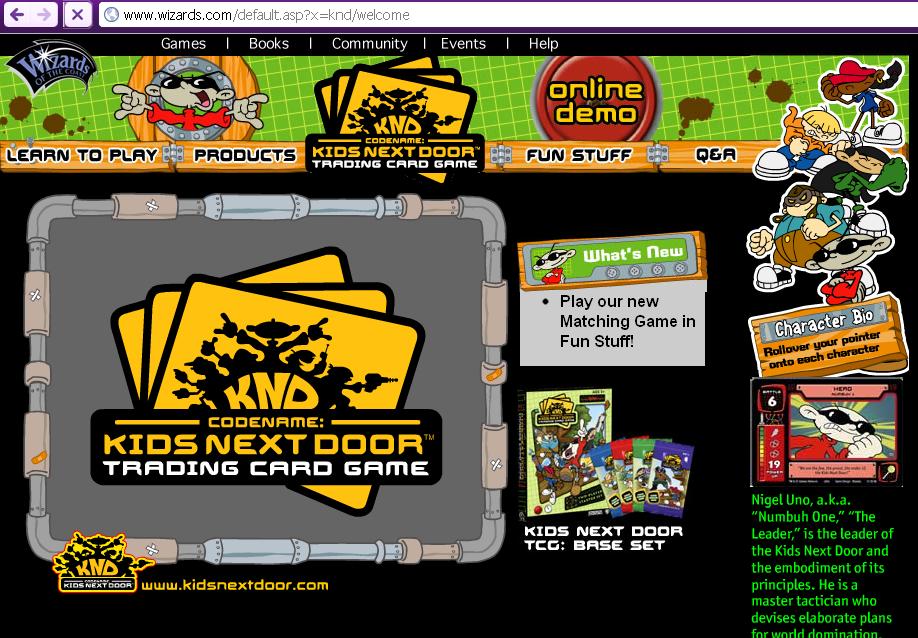 Knd Trading Card Game at Judith Poche blog