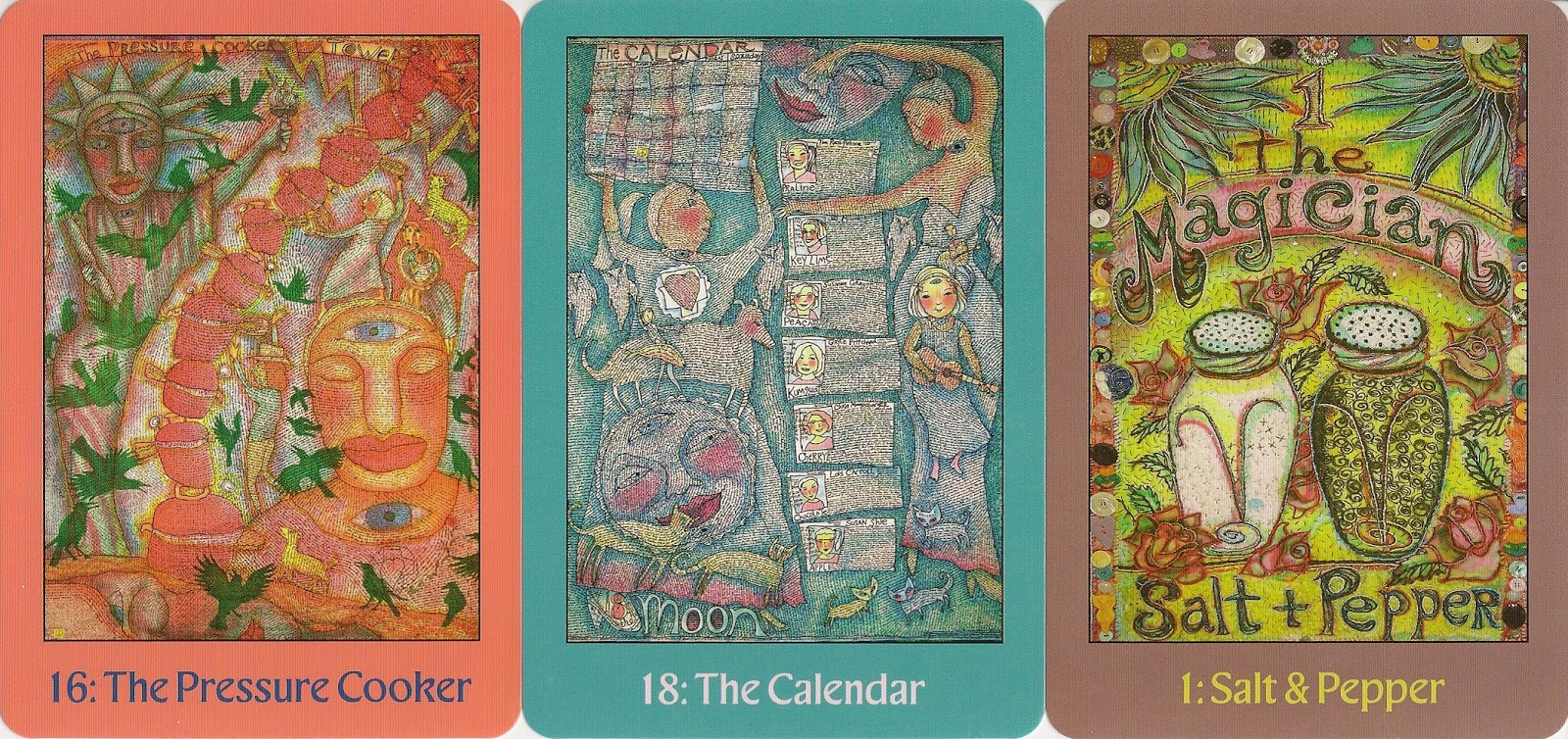 Eno's Tarots: Kitchen Tarot