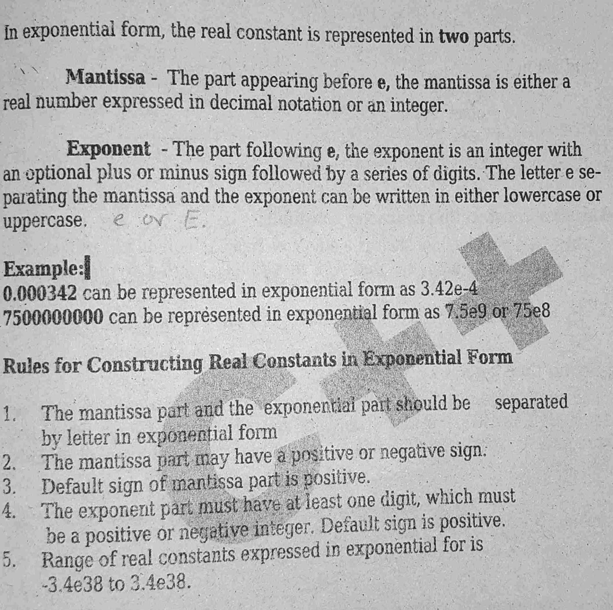 Exponential Real Constant In C Programming Language How Do You Write exponential-real-constant-in-c-programming-language-how-do-you-write