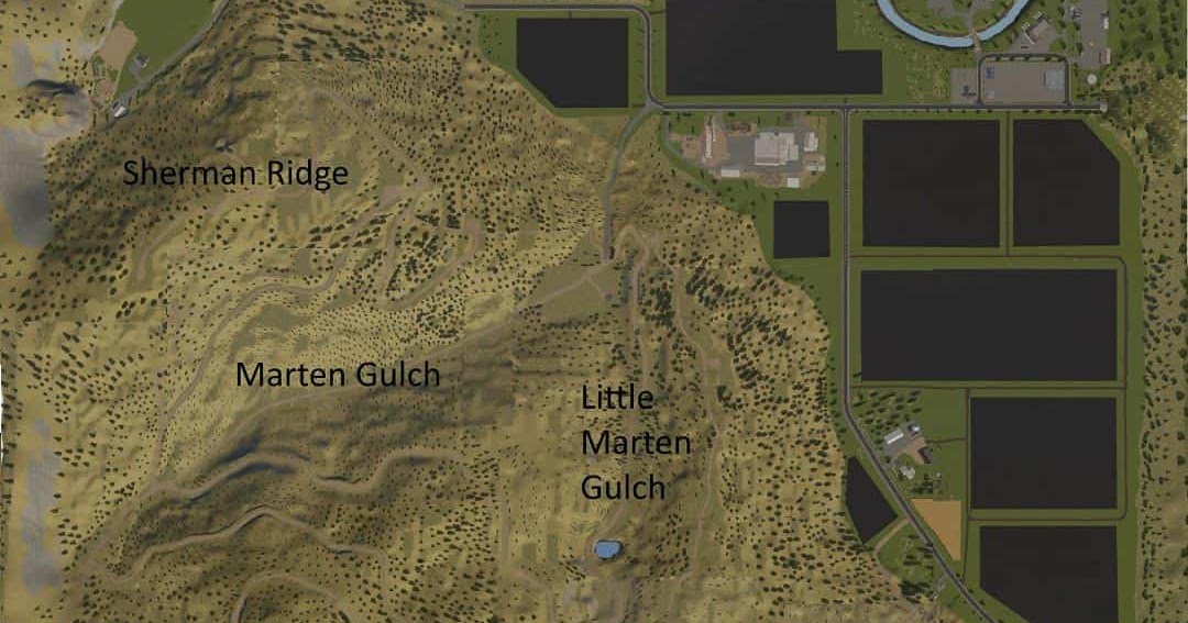 FS19 Black Mountain Montana v1.0 - FS 19 & 22 USA Mods Collection