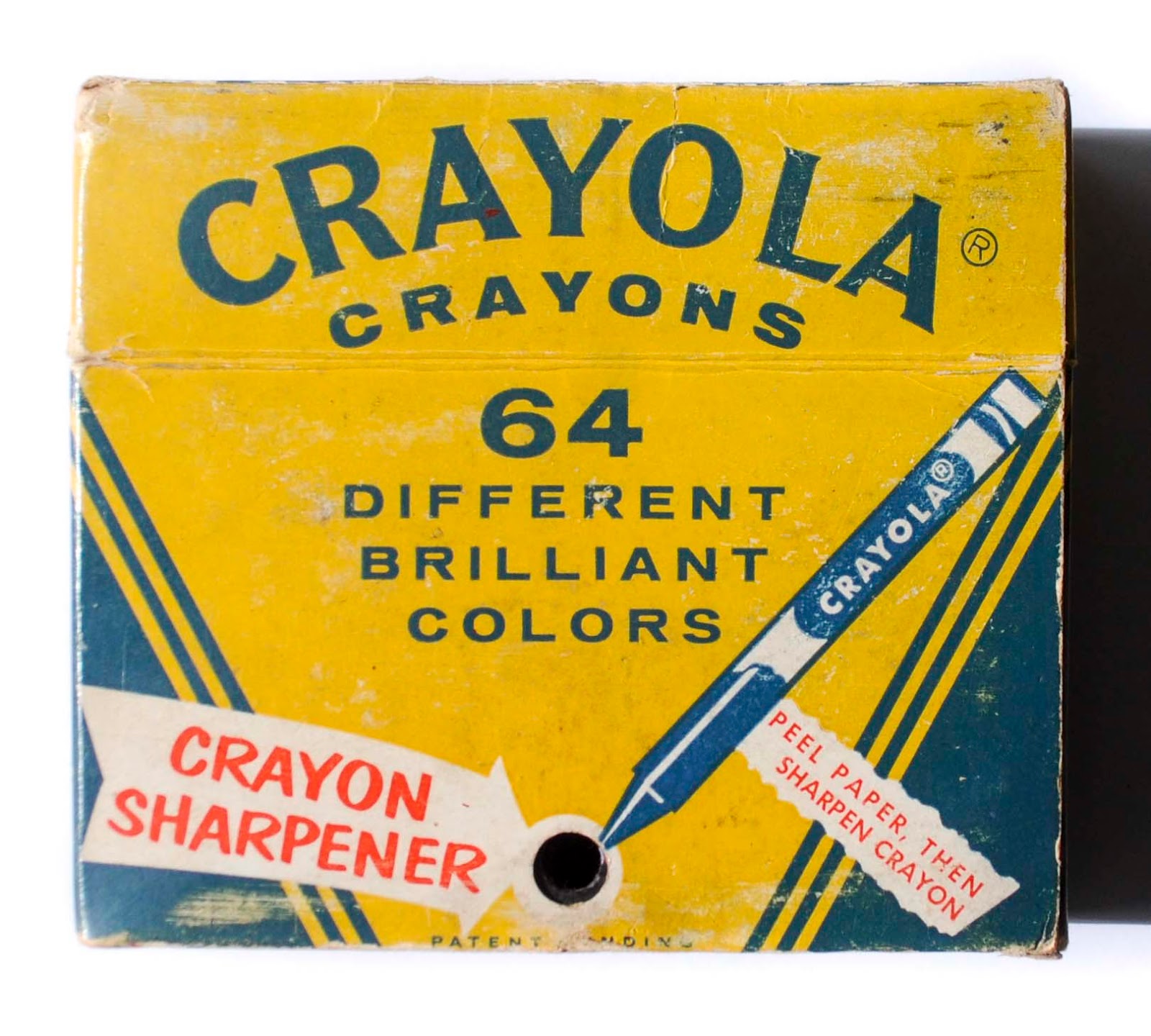 Original Boxes of 64 Crayola Crayons | Jenny's Crayon Collection