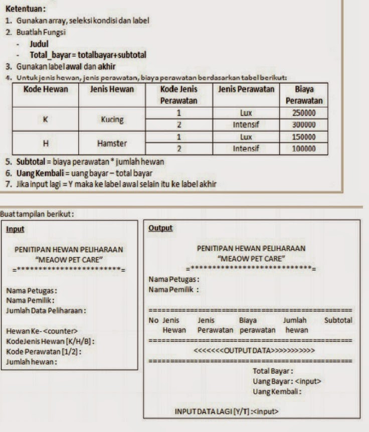 Kombinasi Array fungsi dan struct