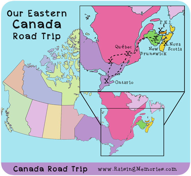 Family Road Trip Across Eastern Canada