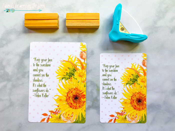 Free Sunflower Printable | i should be mopping the floor