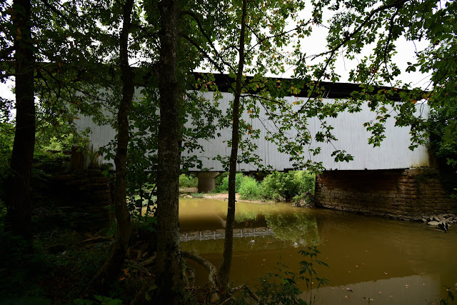 COVERED BRIDGES IN OHIO +: KIRKER COVERED BRIDGE - WEST UNION, OHIO
