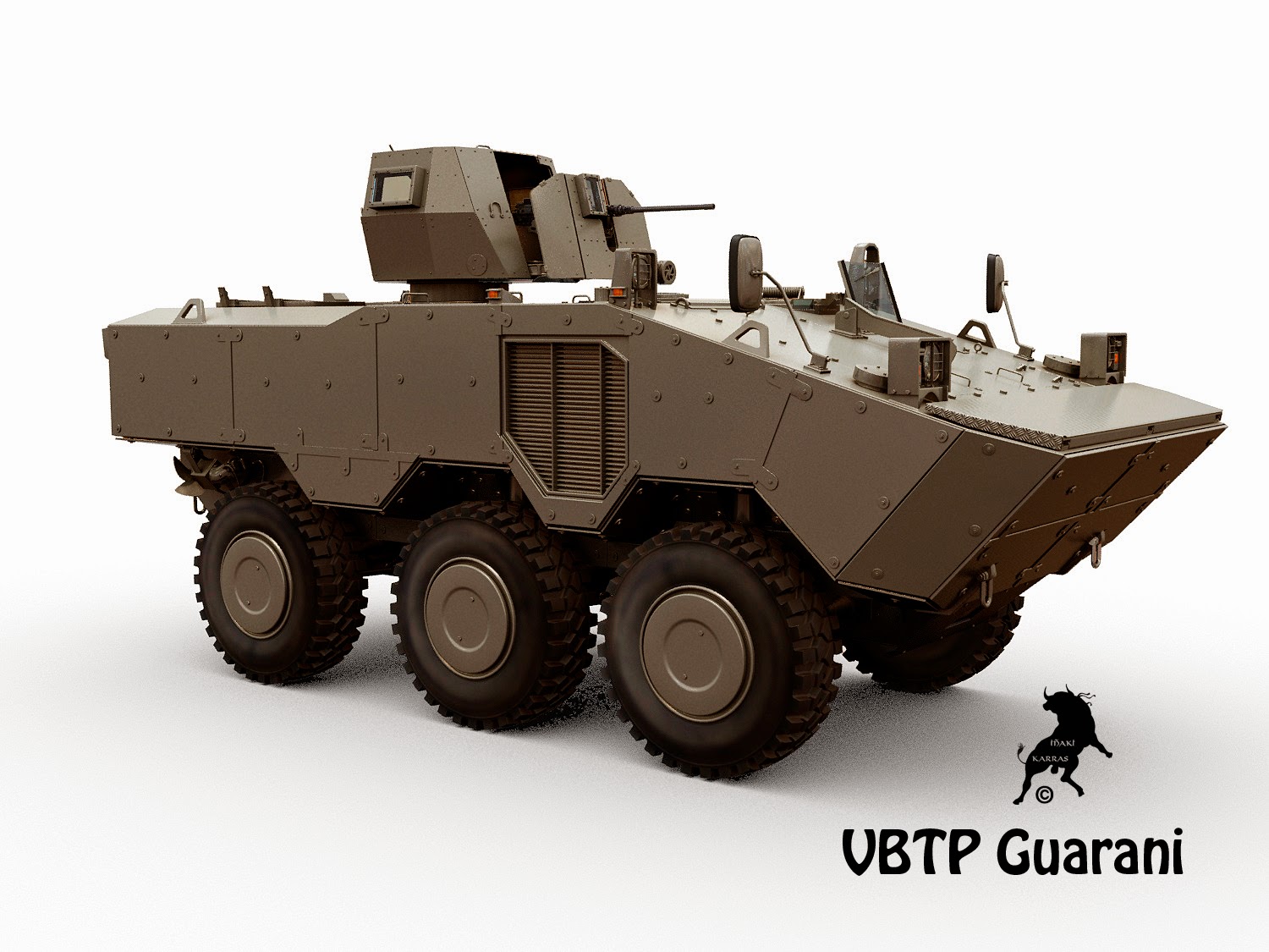 Iveco VBTP Guarani 3D by The Tank Maker