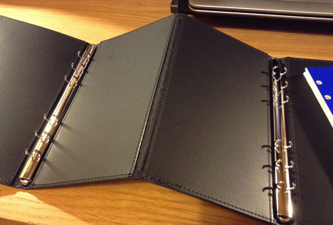 Philofaxy: Guest Post – Keyword Dual Ring Binder by gmax