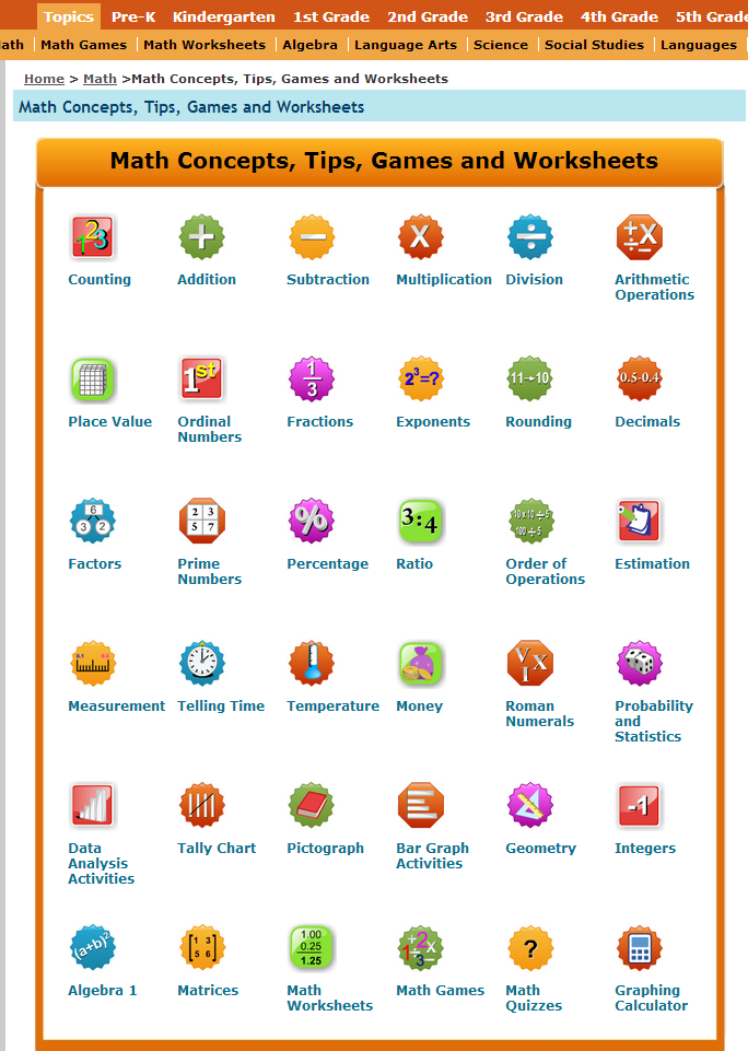 Learning Never Stops 56 Great Math Websites For Students Of Any Age