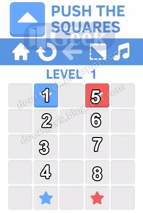 Push The Squares Level 1 ~ Doors Geek