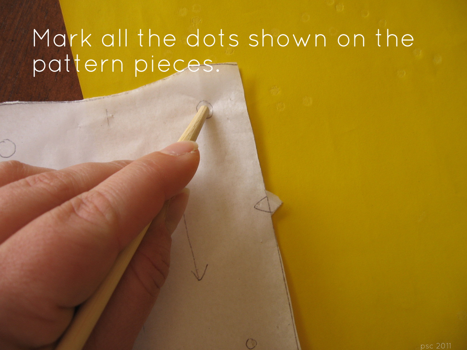 Pickup Some Creativity: Sew-Along Day 1, Cutting out the pattern pieces