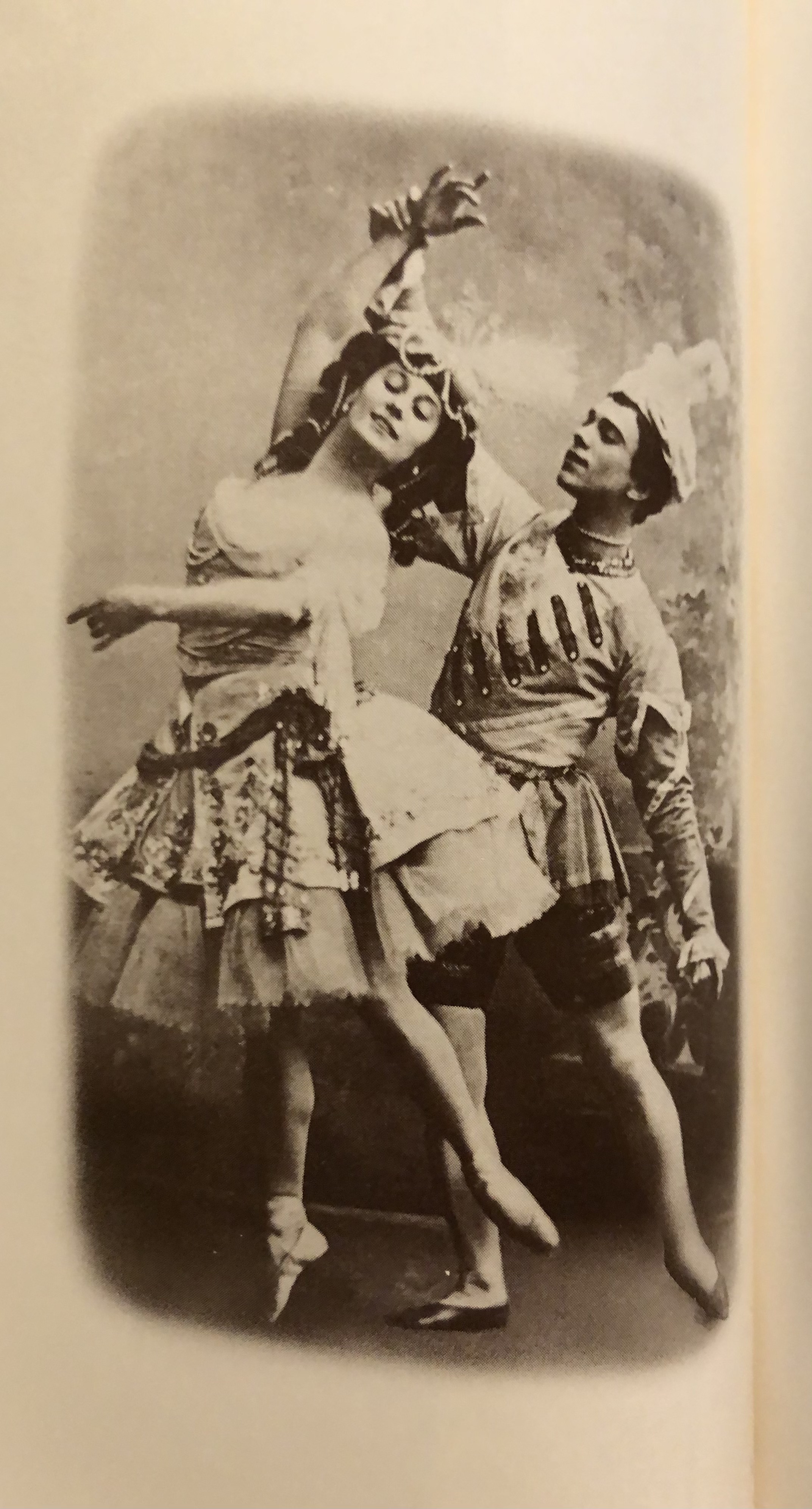 Anna Pavlova Dancing with Vaslav Nijinsky