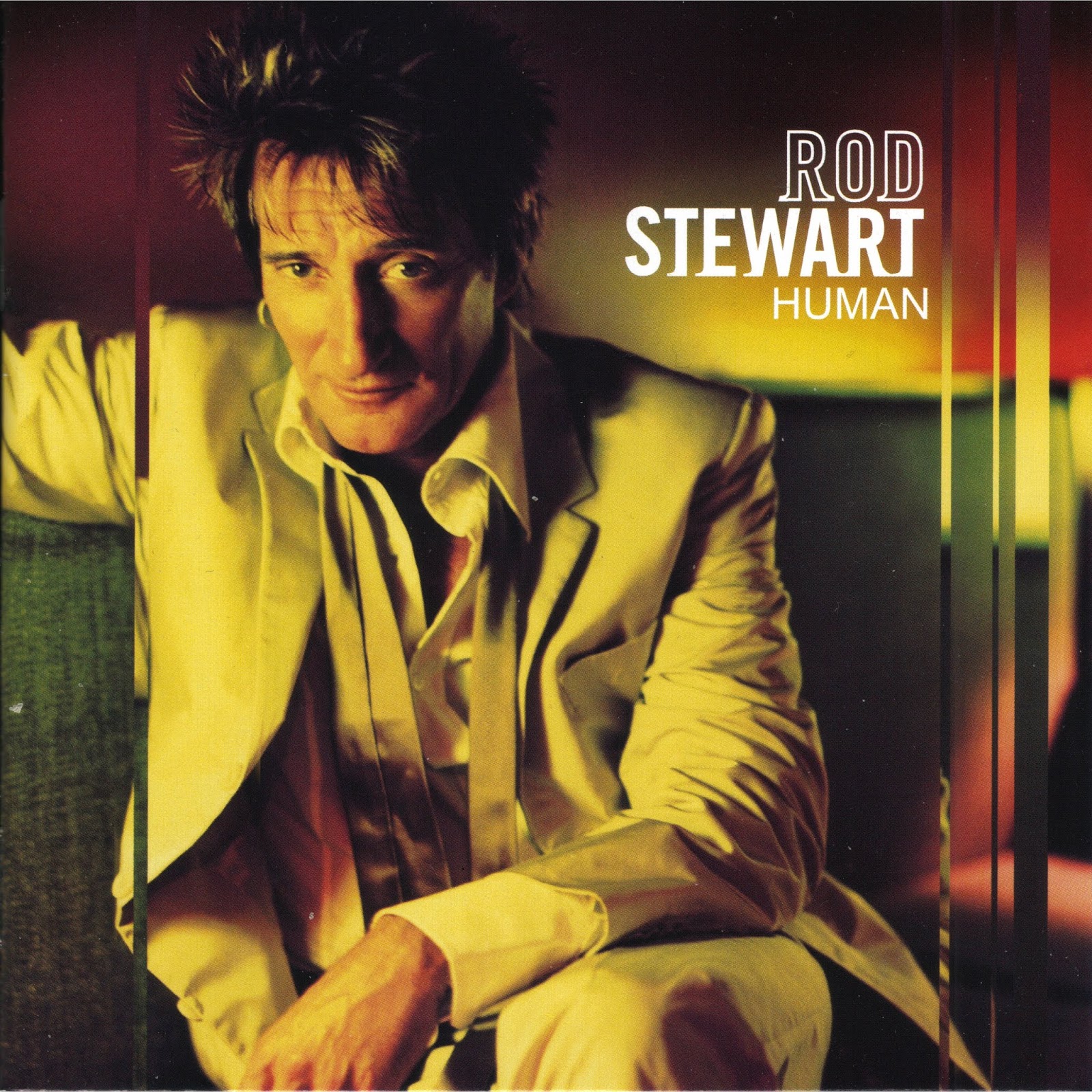 Classic Rock Covers Database: Rod Stewart - Human - Released Year 2001