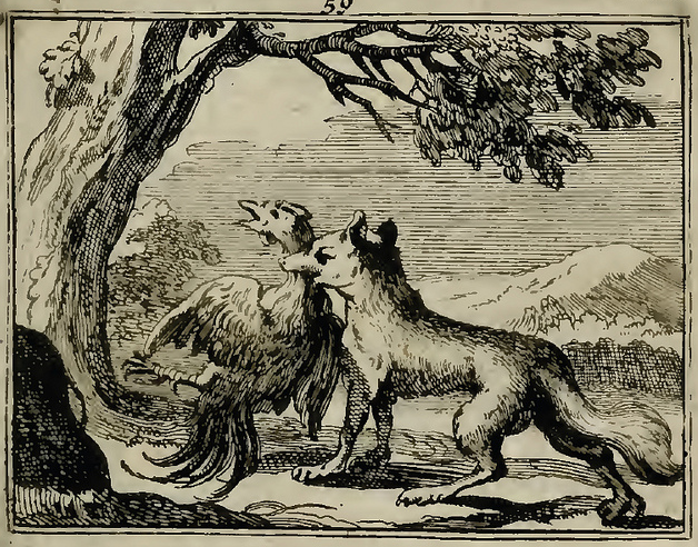Bestiaria Latina: Mille Fabulae et Una: Image: Perdix et Vulpes