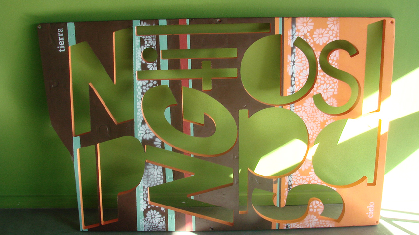 stencil_me: Forma y contraforma.