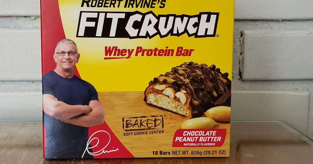 The Supp Plug: Chef Robert Irvin's Fit Crunch Whey Protein Bar ...