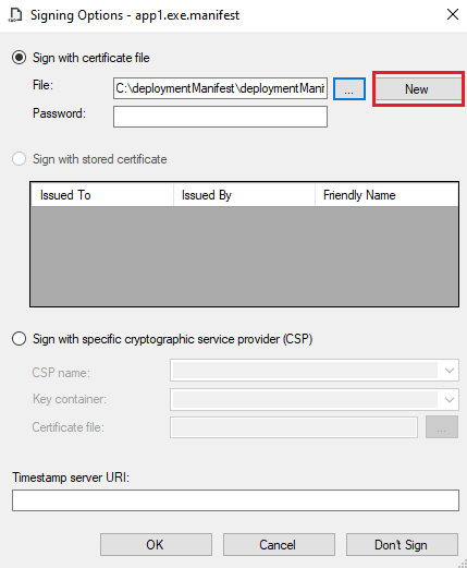 One Click to Compromise -- Fun With ClickOnce Deployment Manifests