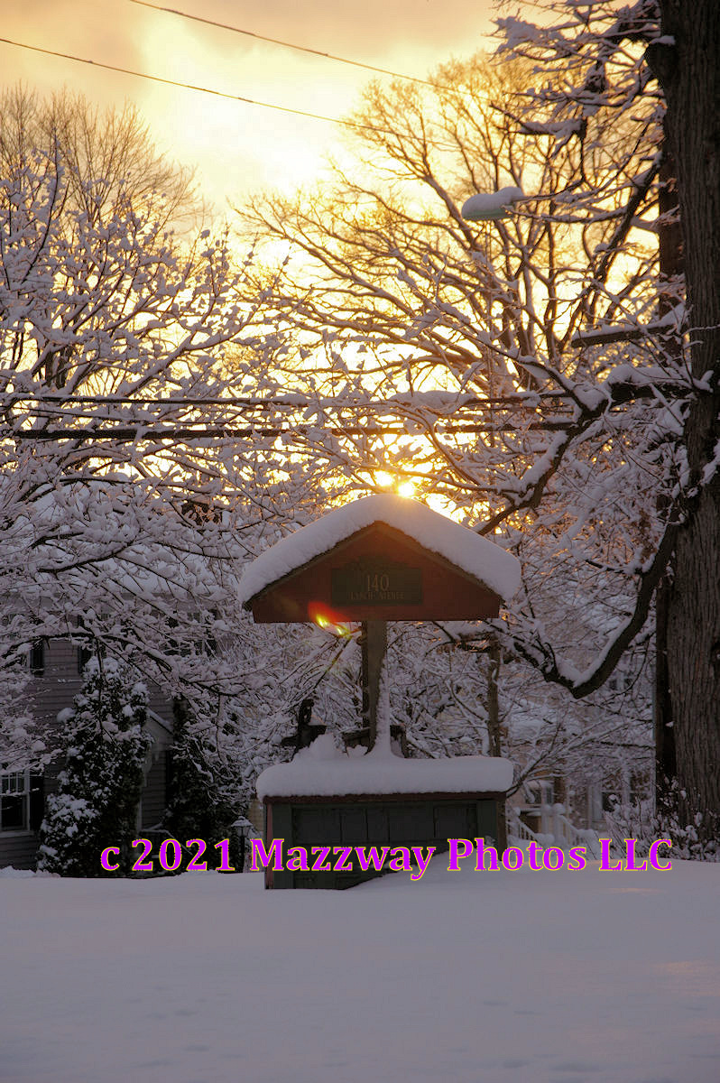 Bogota Blog NJ: Sunday Snow