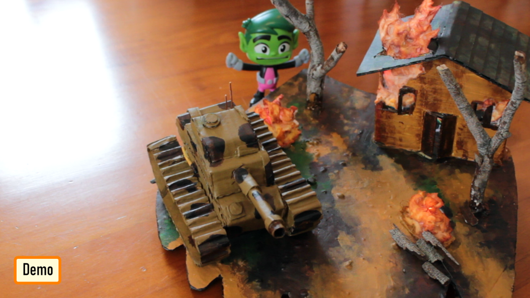 Arduino based tank project for kids - DIY Projects