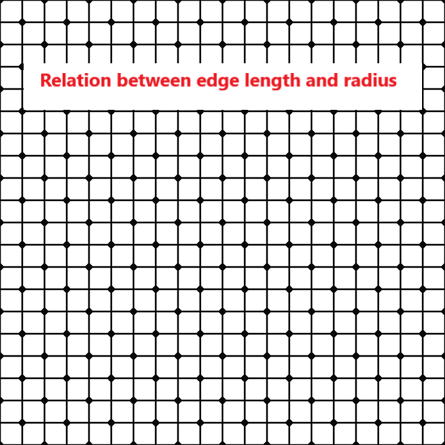 √ Relation between edge length and radius in simple unit, Fcc, Bcc, and ...