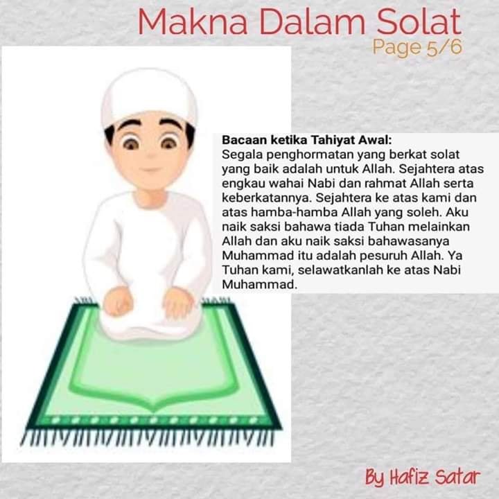 Setiap hari solat tapi faham tak makna bacaan dalam solat?