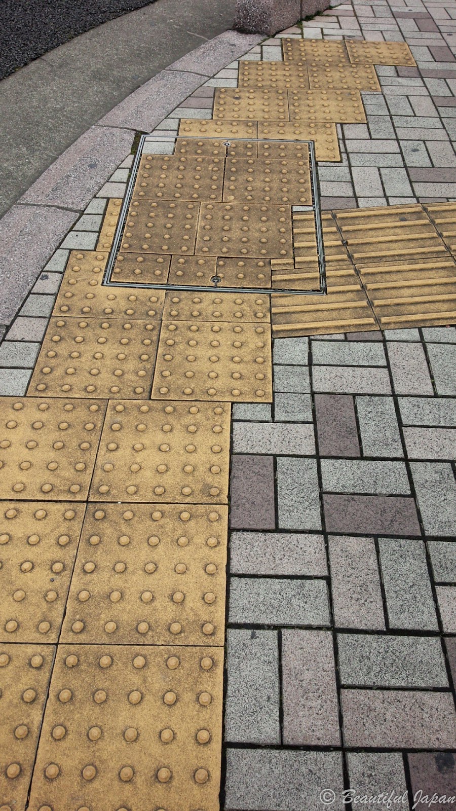 Beautiful Japan: Tactile Consideration