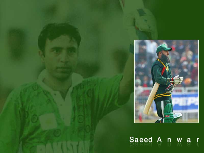 The Cricket Games: Saeed Anwar Latest Free Wallpapers and HQ Photos