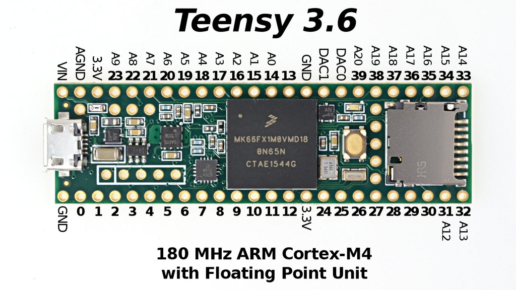 Teensy 3.5 e 3.6 no Kickstarter | Aberto até de Madrugada