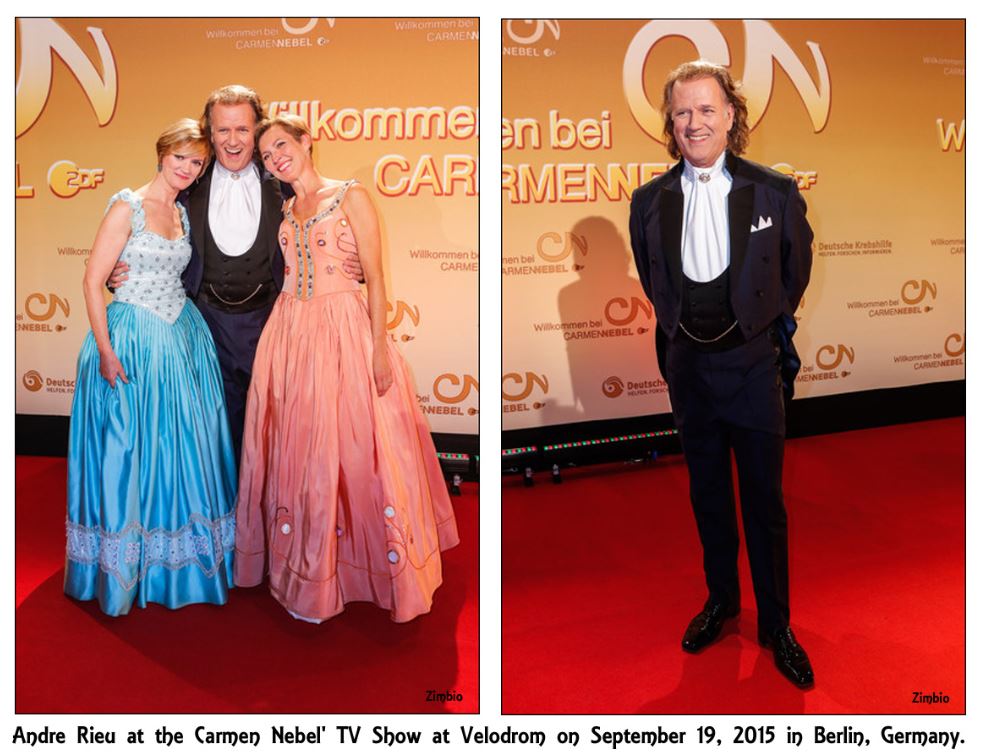 ANDRE RIEU FAN SITE THE HARMONY PARLOR: September 2015