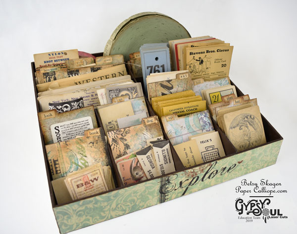 GSL Cuts: Store Ephemera Where You Will Use Them by Betsy Skagen