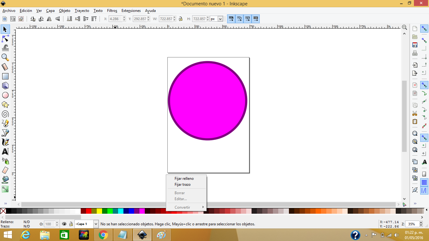 APRENDE A USAR INKSCAPE: 10.- Rellenos y accesos rápidos.